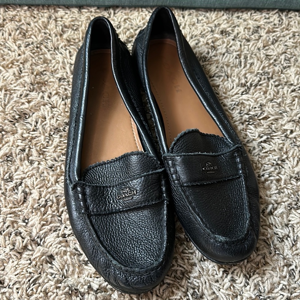 Coach Odette Driving Shoe Flats - Gem